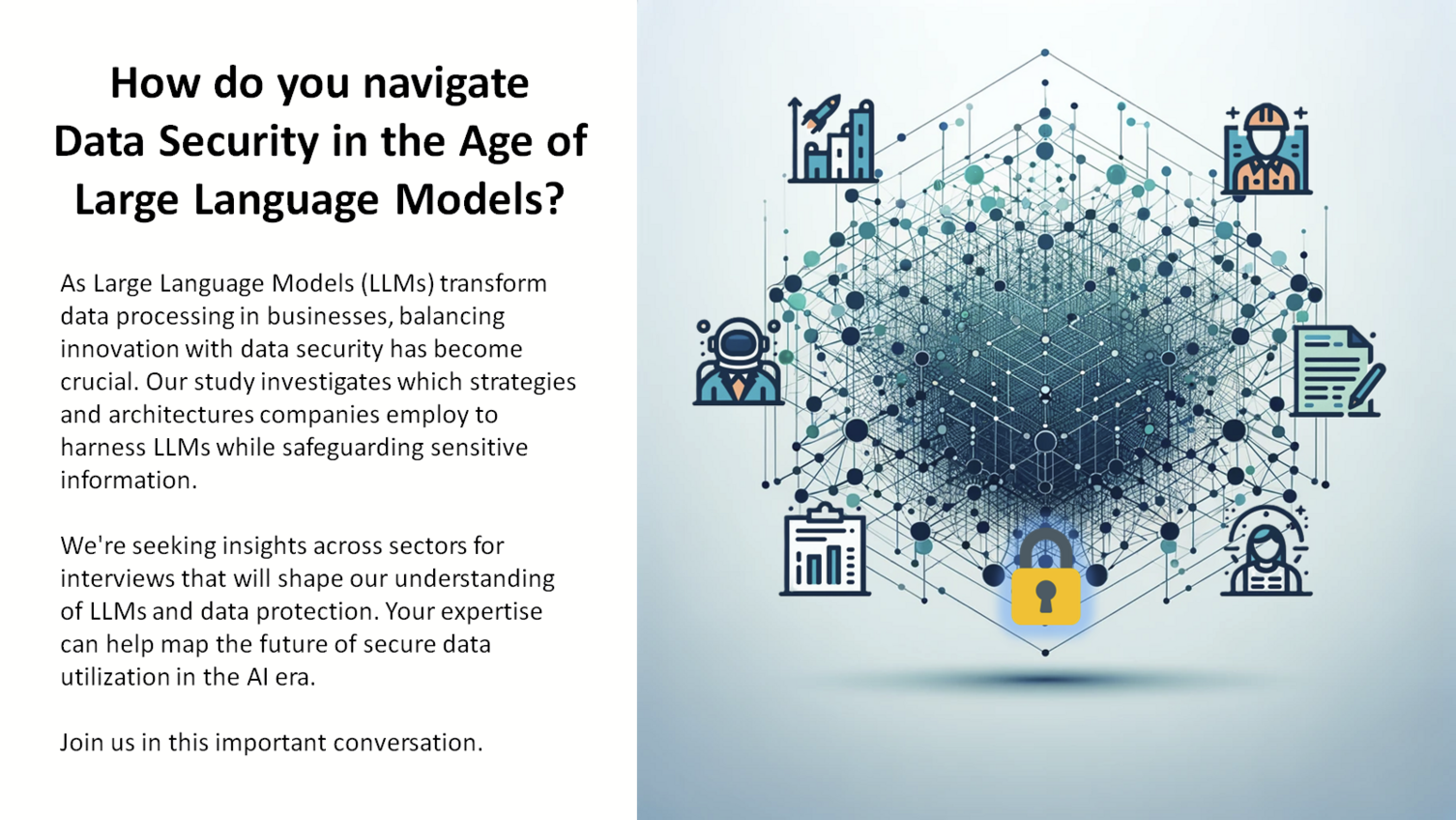 Using Large Language Models with Sensitive Company Data | Leuphana